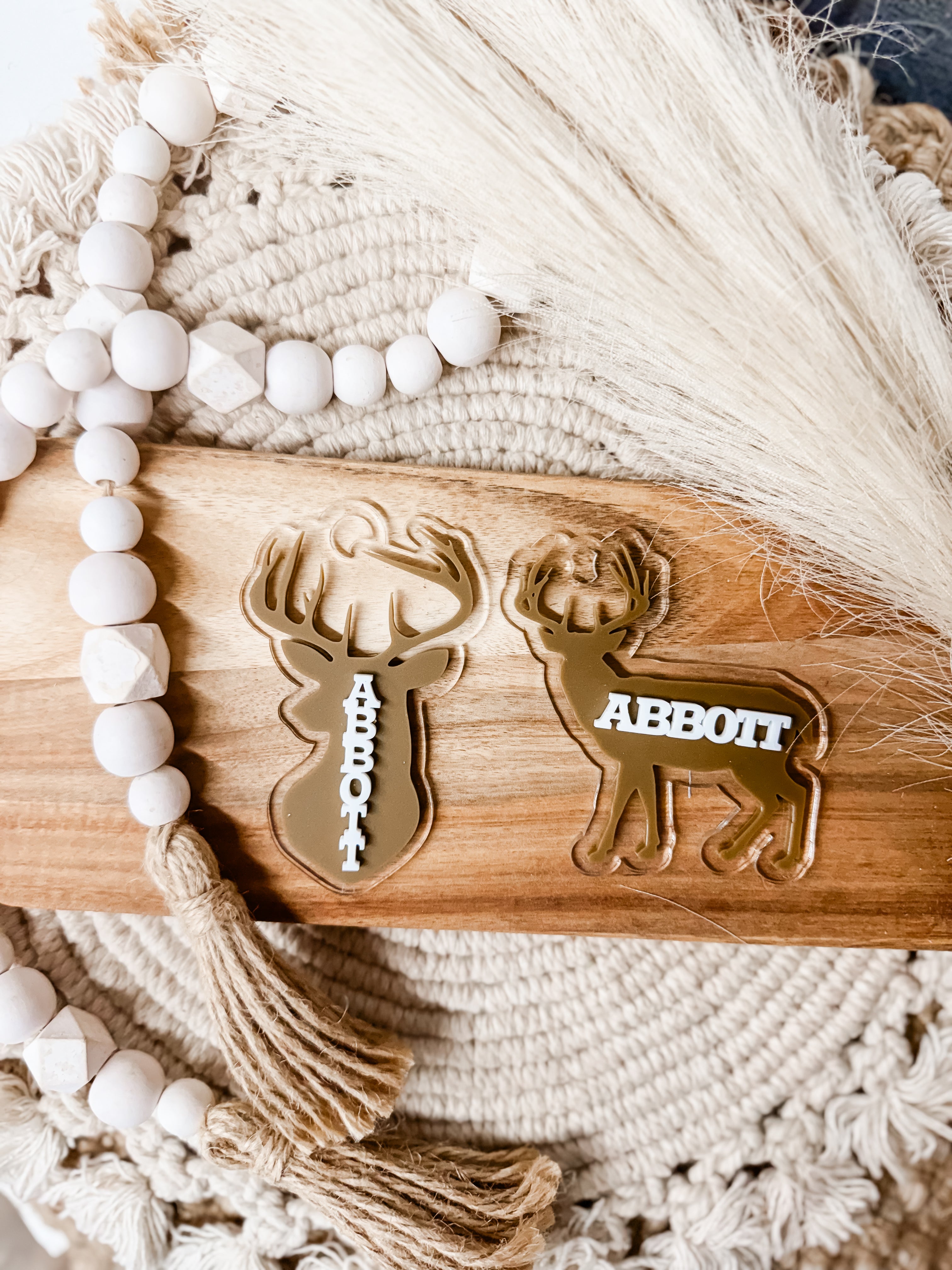 DEER BAG TAG – Itty Bitty Peach